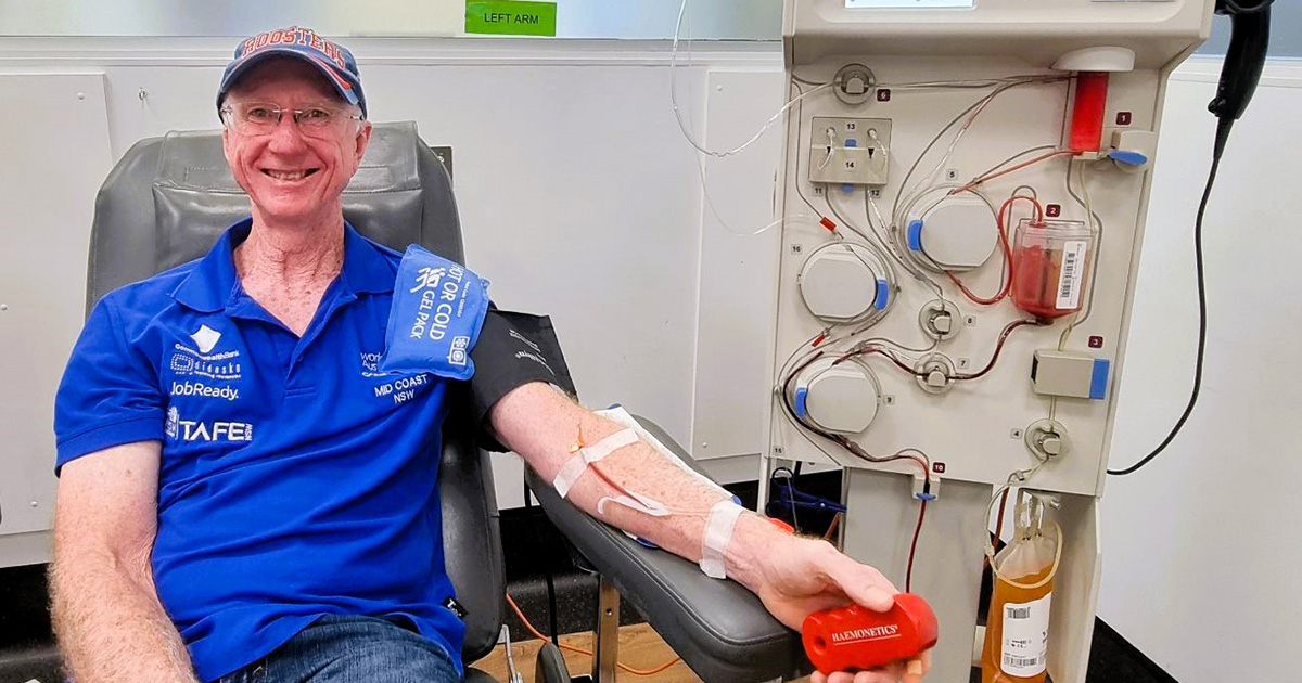 Giving blood an essential connection to saving lives