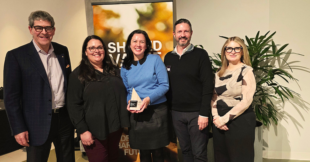 Life support power outage planning recognised in 2025 Shared Value Awards