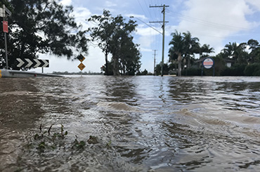 Floods and our network